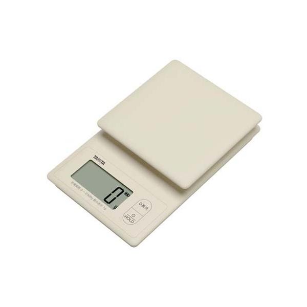 タニタ 洗えるデジタルクッキングスケール 2kg ベージュ KW-2G01 BE/健康家電 美容家電/ブランド：タニタ(TANITA)/【発売元、製造元、輸入元又は販売元】タニタ/【タニタ 洗えるデジタルクッキングスケール 2kg ベージュ...