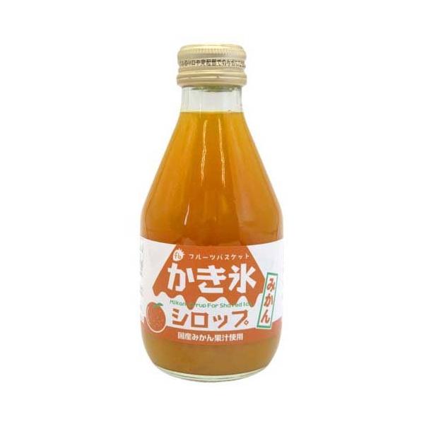 かき氷シロップ みかん/砂糖・甘味料/ブランド：フルーツバスケット/( かき氷シロップ シロップ 温州みかん )/【発売元、製造元、輸入元又は販売元】フルーツバスケット/【かき氷シロップ みかんの商品詳細】●国産契約栽培みかんのストレート果...