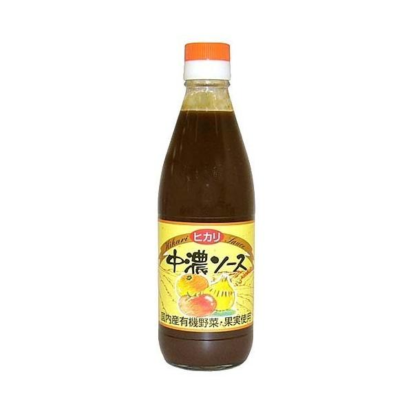 光食品 中濃ソース/調味料/【発売元、製造元、輸入元又は販売元】光食品/【光食品 中濃ソースの商品詳細】●国内産有機野菜・果実の持つ本来の甘味を生かし、香辛料を効かせた、少し辛口の中濃ソースです。●野菜・果実(みかん・トマト・たまねぎ・にん...