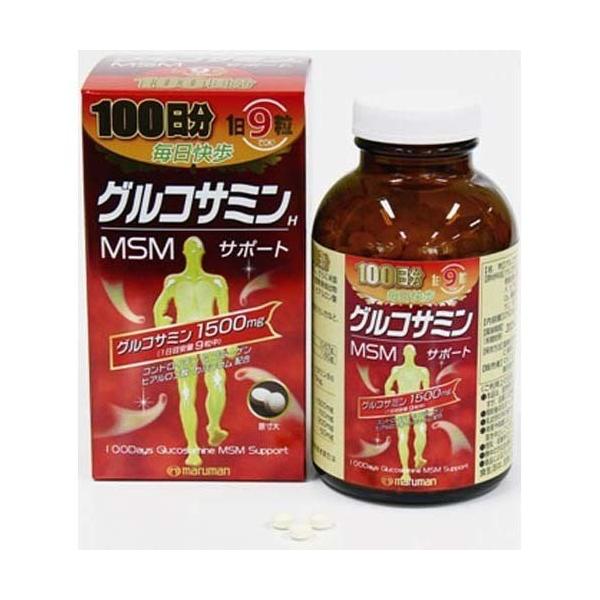 マルマン グルコサミン/動物性サプリメント/ブランド：マルマン/【発売元、製造元、輸入元又は販売元】マルマンH＆B/【マルマン グルコサミンの商品詳細】●高純度グルコサミンを9粒中に1500mg配合し、さらにMSMを配合。また、鮫軟骨抽出物...