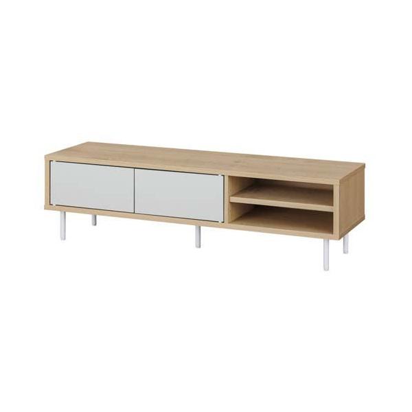 収納付きAVボード ナチュラルグレー お客様組立 LSAB-1000/インテリア 収納/【発売元、製造元、輸入元又は販売元】アイリスプラザ/【収納付きAVボード ナチュラルグレー お客様組立 LSAB-1000の商品詳細】●ワンルームにも圧...