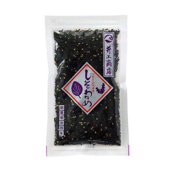 井上商店 しそわかめ/乾物・惣菜/【発売元、製造元、輸入元又は販売元】井上商店/【井上商店 しそわかめの商品詳細】●わかめにしそを加えて仕上げたソフトタイプの海藻ふりかけです。/cate45775