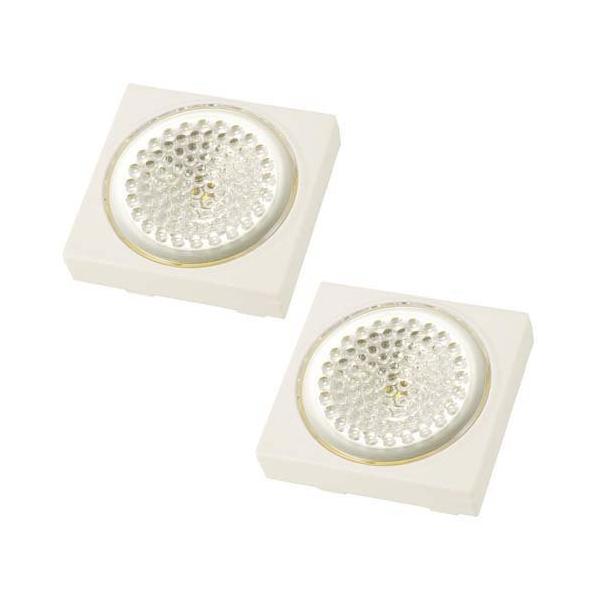 LEDプッシュライト NIT-BD2D-2P/照明器具/ブランド：OHM/【発売元、製造元、輸入元又は販売元】オーム電機/【LEDプッシュライト NIT-BD2D-2Pの商品詳細】●ワンップッシュで点灯●電池式でミニサイズだから狭い場所でも...