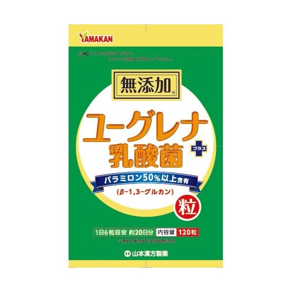 山本漢方 ユーグレナ+乳酸菌 粒/動物性サプリメント/ブランド：山本漢方/【発売元、製造元、輸入元又は販売元】山本漢方製薬/【山本漢方 ユーグレナ+乳酸菌 粒の商品詳細】●ユーグレナとはユーグレナは2つの生命特性をもっています。太陽光で光合...