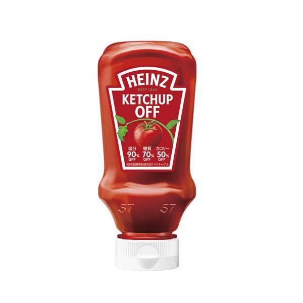 オフケチャップ 逆さボトル/調味料/ブランド：ハインツ(HEINZ)/【発売元、製造元、輸入元又は販売元】ハインツ日本/【オフケチャップ 逆さボトルの商品詳細】●塩分、糖質、カロリーをオフでも美味しさは妥協しない。●フレッシュなトマトを35...