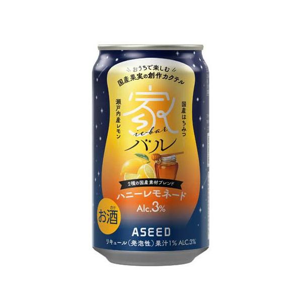 家バル ハニーレモネード/アルコール飲料/ブランド：家バル/【発売元、製造元、輸入元又は販売元】アシードビバレッジプラス/【家バル ハニーレモネードの商品詳細】●瀬戸内レモンと国産ハチミツを使用したジャパニーズカクテル●ハチミツの自然な甘さ...