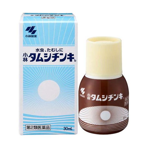 小林製薬 タムシチンキ/水虫薬/ブランド：タムチンキ/【発売元、製造元、輸入元又は販売元】小林製薬/【小林製薬 タムシチンキの商品詳細】●水虫、たむしに●ハケ付で患部に塗りやすい【販売名】小林タムシチンキb/cate15153