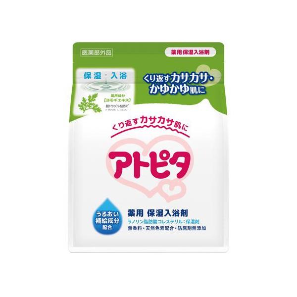 アトピタ 薬用保湿入浴剤/バス用品/ブランド：アトピタ/【発売元、製造元、輸入元又は販売元】丹平製薬/【アトピタ 薬用保湿入浴剤の商品詳細】●肌荒れ防止の有効成分[ヨモギエキス]を配合しているので、入浴しながらしっしんや荒れ性・あせもなどの...