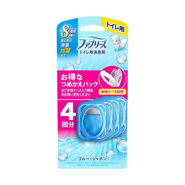 ファブリーズ 消臭芳香剤 トイレ用 ブルー・シャボンの香り 詰め替えパック/消臭剤・芳香剤/ブランド：ファブリーズ(febreze)/【発売元、製造元、輸入元又は販売元】P＆G(プロクター＆ギャンブル)/【ファブリーズ 消臭芳香剤 トイレ用...