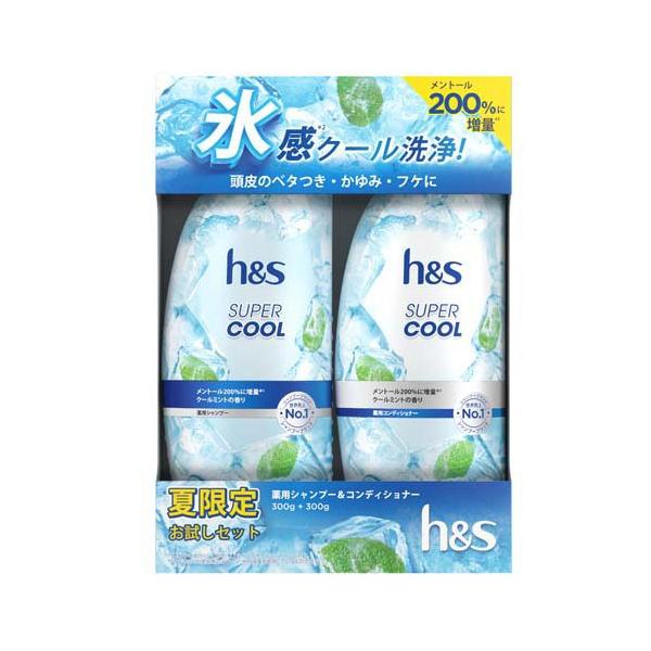 h＆s クールミント シャンプー＆コンディショナー/シャンプー/ブランド：h＆s(エイチアンドエス)/【発売元、製造元、輸入元又は販売元】P＆G(プロクター＆ギャンブル)/【h＆s クールミント シャンプー＆コンディショナーの商品詳細】●氷...
