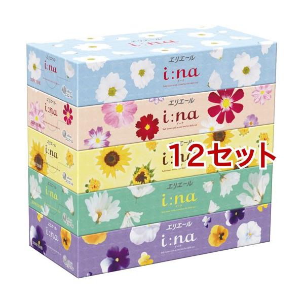 エリエール イーナ ティッシュ/ティッシュ/ブランド：エリエール/【発売元、製造元、輸入元又は販売元】大王製紙/・単品JAN：4902011712827/【エリエール イーナ ティッシュの商品詳細】●やわらかく、やさしい肌ざわり。●ちょこん...