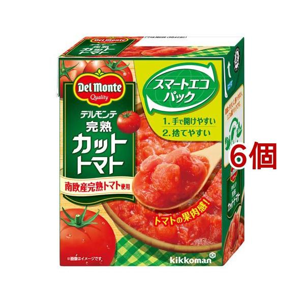 デルモンテ 完熟カットトマト(Del Monte)/缶詰類/ブランド：デルモンテ/( 紙パック テトラパック 備蓄 パスタ 煮込み )/【発売元、製造元、輸入元又は販売元】キッコーマン食品/・単品JAN：4902204436509/【デルモ...