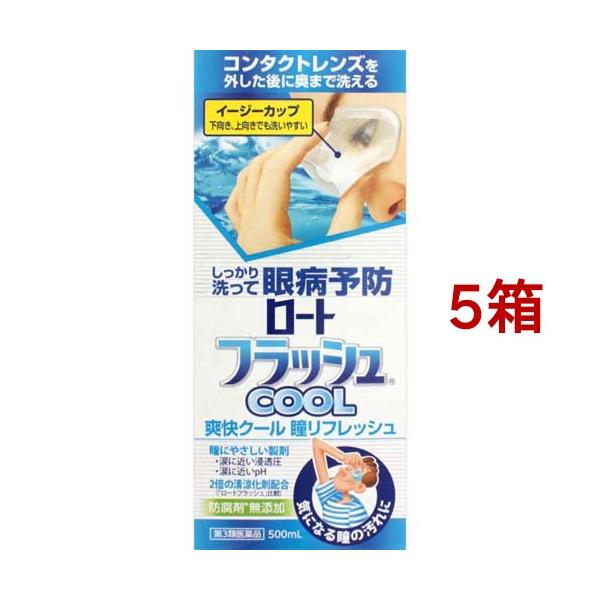 ロート フラッシュ クール(ロートZi 0.5L)/目の薬/ブランド：ロートZi/【発売元、製造元、輸入元又は販売元】ロート製薬/・単品JAN：4987241100774/【ロート フラッシュ クールの商品詳細】●コンタクトレンズを外した後...
