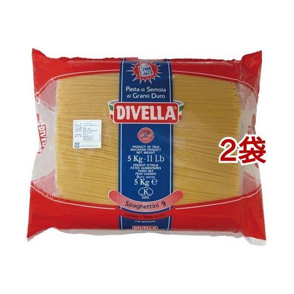 ディヴェッラ(Divella) #9 スパゲッティーニ 1.55mm 業務用/麺類/ブランド：ディベラ/【発売元、製造元、輸入元又は販売元】メモス/・単品JAN：8005121082098/【ディヴェッラ(Divella) #9 スパゲッテ...