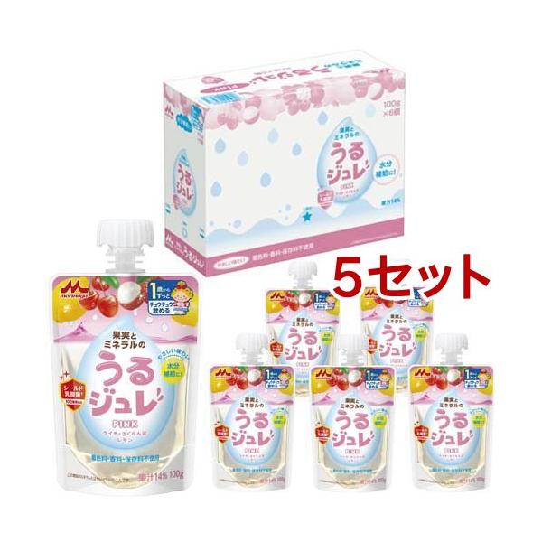 果実とミネラルのうるジュレ PINK/ベビーフード 1歳/ブランド：やさいジュレ/【発売元、製造元、輸入元又は販売元】森永乳業/・単品JAN：4902720134682/【果実とミネラルのうるジュレ PINKの商品詳細】●ジュレでやさしく水...