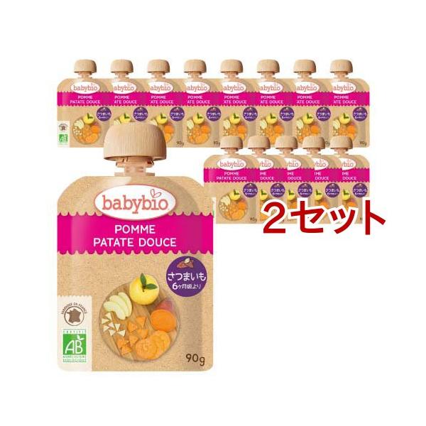 ベビービオ 有機ベビースムージー アップル・スイートポテト/ベビーフード 6ヶ月/ブランド：babybio(ベビービオ)/【発売元、製造元、輸入元又は販売元】ミトク/・単品JAN：4539093003170/【ベビービオ 有機ベビースムージ...