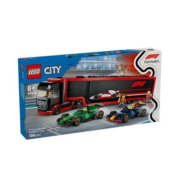 レゴ(LEGO) シティ F1(R) RB20 ＆ AMR24 レースカーとF1(R)トラック 60445/ベビーおもちゃ/ブランド：レゴ(LEGO)/( おもちゃ 玩具 プレゼント 8歳 9歳 10歳 )/【発売元、製造元、輸入元又は販売...