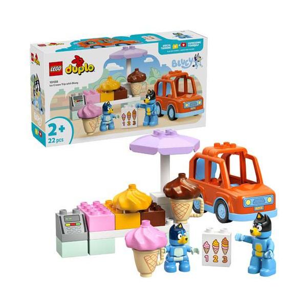 レゴ(LEGO) デュプロ ブルーイとアイスクリームを買いに行こう 10458/ベビーおもちゃ/ブランド：レゴ(LEGO)/( おもちゃ 玩具 プレゼント 2歳 3歳 4歳 )/【発売元、製造元、輸入元又は販売元】LEGO/【レゴ(LEGO...