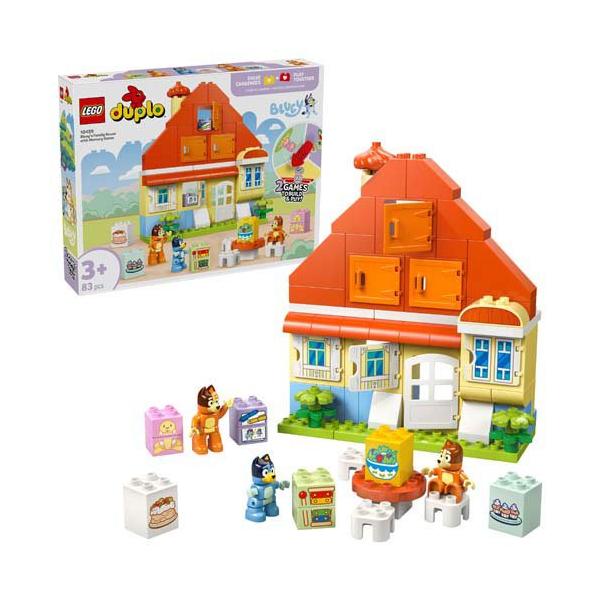 レゴ(LEGO) デュプロ ブルーイのおうちとメモリーゲーム 10459/ベビーおもちゃ/ブランド：レゴ(LEGO)/( おもちゃ 玩具 プレゼント 3歳 4歳 5歳 )/【発売元、製造元、輸入元又は販売元】LEGO/【レゴ(LEGO) デ...