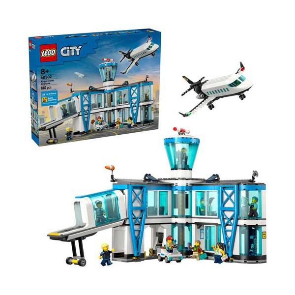 レゴ LEGO シティ 空港ターミナルと飛行機 60502/ベビーおもちゃ/ブランド：レゴ(LEGO)/【発売元、製造元、輸入元又は販売元】LEGO/【レゴ LEGO シティ 空港ターミナルと飛行機 60502の商品詳細】●空港組み立てモデ...