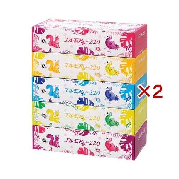 エルモア プラスティシュー/ティッシュ/ブランド：エルモア/【発売元、製造元、輸入元又は販売元】カミ商事/・単品JAN：4971633004245/【エルモア プラスティシューの商品詳細】●大容量の220組(440枚)でたっぷり使える！●コ...