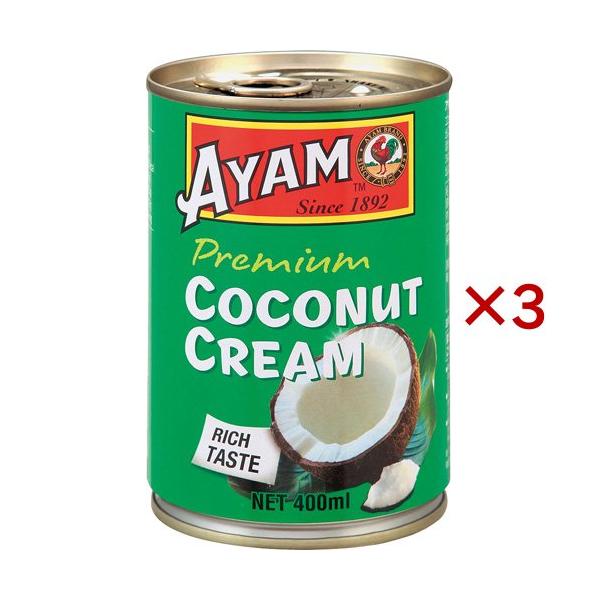 アヤム ココナッツクリーム プレミアム/調味料/ブランド：アヤム/【発売元、製造元、輸入元又は販売元】日仏貿易/・単品JAN：9556041603942/【アヤム ココナッツクリーム プレミアムの商品詳細】●ココナッツの果肉をそのまま取り出...