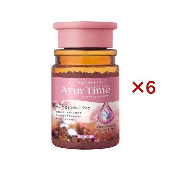 アーユルタイム ハピネスデイ ボトル/入浴剤/ブランド：アーユルタイム/【発売元、製造元、輸入元又は販売元】バスクリン/・単品JAN：4548514159235/【アーユルタイム ハピネスデイ ボトルの商品詳細】●奥深く繊細な香りに包まれる...