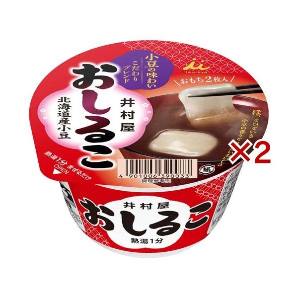 井村屋 カップおしるこ/お菓子/【発売元、製造元、輸入元又は販売元】井村屋/・単品JAN：4901006390033/【井村屋 カップおしるこの商品詳細】●北海道産小豆を使用した、お湯をかけるだけで食べられる便利なカップ付きのもち入りおしる...