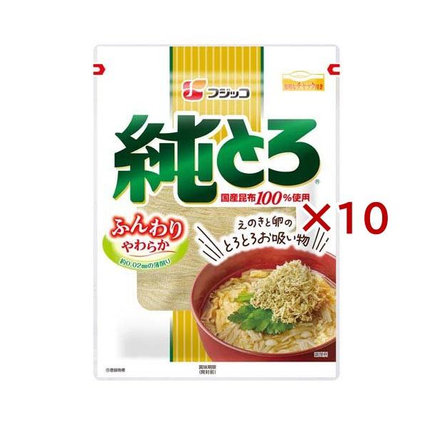 純とろ/乾物・惣菜/【発売元、製造元、輸入元又は販売元】フジッコ/・単品JAN：4902553022095/【純とろの商品詳細】●国産昆布使用の薄切りのとろろ昆布/cate45775