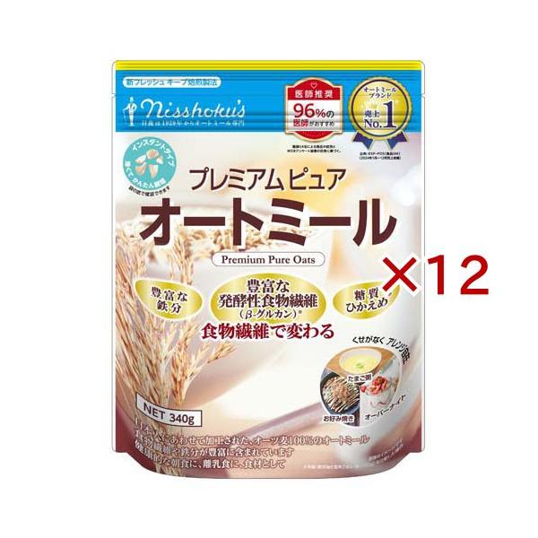 日食 プレミアムピュア オートミール/インスタント食品/【発売元、製造元、輸入元又は販売元】日本食品製造 お客様センター/・単品JAN：4904075007703/【日食 プレミアムピュア オートミールの商品詳細】●日本人にあわせて加工され...