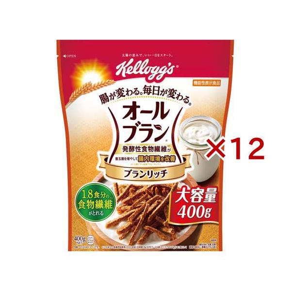 ケロッグ オールブラン ブランリッチ 大容量/インスタント食品/ブランド：ケロッグ/【発売元、製造元、輸入元又は販売元】日本ケロッグ/・単品JAN：4901113715194/【ケロッグ オールブラン ブランリッチ 大容量の商品詳細】●食物...