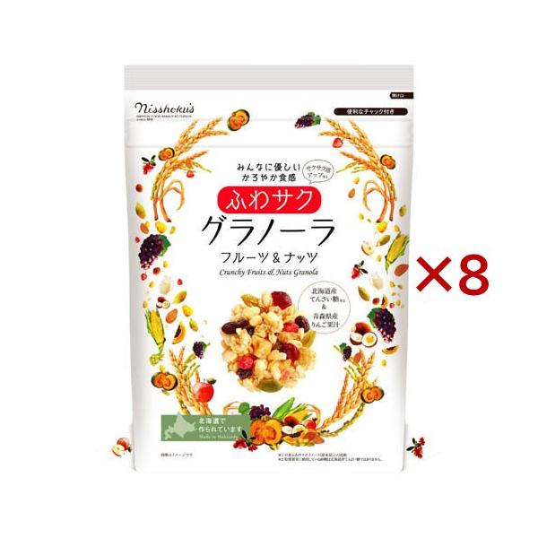 ふわサクグラノーラ フルーツ＆ナッツ/インスタント食品/【発売元、製造元、輸入元又は販売元】日本食品製造 お客様センター/・単品JAN：4904075000988/【ふわサクグラノーラ フルーツ＆ナッツの商品詳細】●「みんなに優しいかろやか...