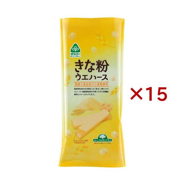 きな粉ウエハース/お菓子/【発売元、製造元、輸入元又は販売元】サンコー(お菓子)/・単品JAN：4973728910288/【きな粉ウエハースの商品詳細】●国産小麦由来の小麦粉を主原料の生地に玄米を加えたハースで、国産大豆を使用したきな粉を...