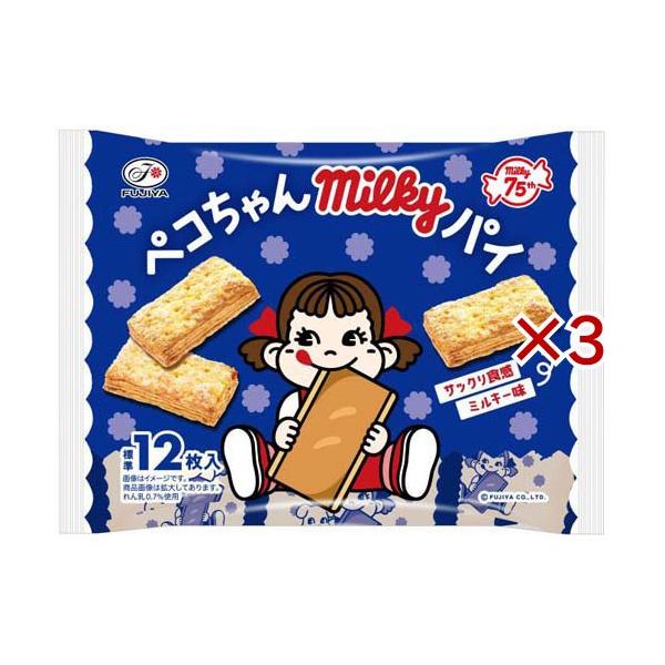 ペコちゃん ミルキーパイ/お菓子/【発売元、製造元、輸入元又は販売元】不二家/・単品JAN：4902555278971/【ペコちゃん ミルキーパイの商品詳細】●ミルキーのこだわりのれん乳を使用したクッキーとパイを重ね合わせサクサク食感に焼き...