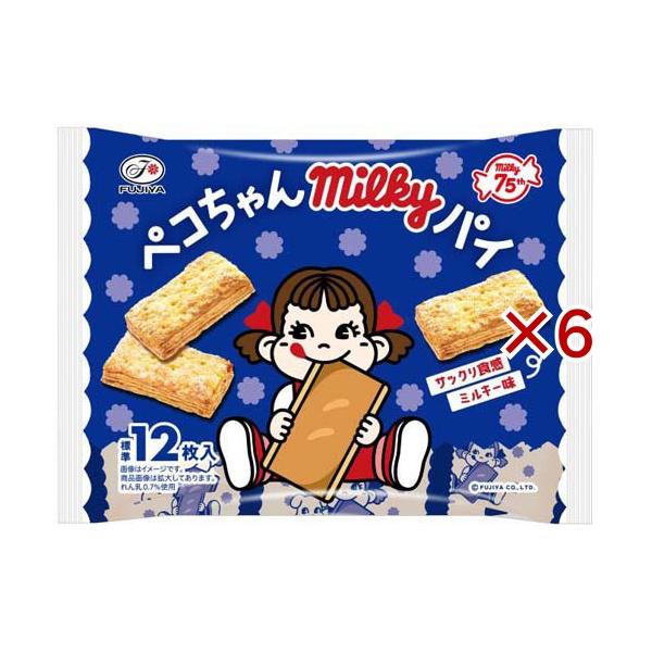 ペコちゃん ミルキーパイ/お菓子/【発売元、製造元、輸入元又は販売元】不二家/・単品JAN：4902555278971/【ペコちゃん ミルキーパイの商品詳細】●ミルキーのこだわりのれん乳を使用したクッキーとパイを重ね合わせサクサク食感に焼き...