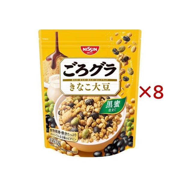 ごろグラ きなこ大豆/インスタント食品/ブランド：ごろっとグラノーラ/【発売元、製造元、輸入元又は販売元】日清シスコ/・単品JAN：4901620161170/【ごろグラ きなこ大豆の商品詳細】●具材が大きくて多い、アガるおいしさ！●贅沢な...