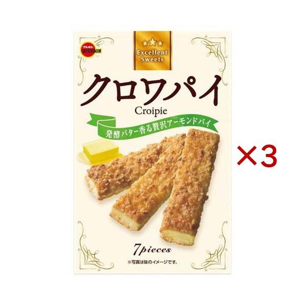 クロワパイ/お菓子/【発売元、製造元、輸入元又は販売元】ブルボン/・単品JAN：4901360359943/【クロワパイの商品詳細】●香り高い発酵バターを練り込み、上品な味わいに仕上げたパイ生地とアクセントのクラッシュアーモンドをお楽しみく...