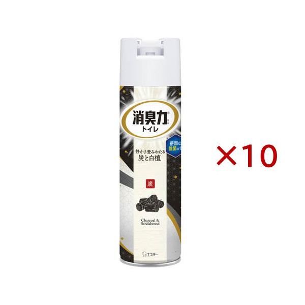 消臭力 トイレ用 消臭スプレー 炭と白檀 芳香剤/消臭剤・芳香剤/ブランド：消臭力/【発売元、製造元、輸入元又は販売元】エステー株式会社/・単品JAN：4901070131006/【消臭力 トイレ用 消臭スプレー 炭と白檀 芳香剤の商品詳細...