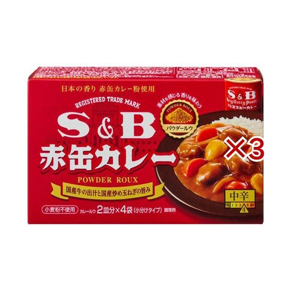 S＆B 赤缶カレーパウダールウ 中辛/インスタント食品/【発売元、製造元、輸入元又は販売元】エスビー食品/・単品JAN：4901002178239/【S＆B 赤缶カレーパウダールウ 中辛の商品詳細】●S＆B伝統の赤缶カレー粉の香りを中心に、...