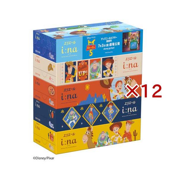 エリエール i：na(イーナ)ティシュー フィルムレス ディズニーデザイン/ティッシュ/ブランド：エリエール/【発売元、製造元、輸入元又は販売元】大王製紙/・単品JAN：4902011128987/【エリエール i：na(イーナ)ティシュー...