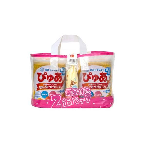 雪印メグミルク ぴゅあ 缶/ミルク/ブランド：ぴゅあ/【発売元、製造元、輸入元又は販売元】雪印ビーンスターク/・単品JAN：4903050509638/【雪印メグミルク ぴゅあ 缶の商品詳細】●ひとつひとつの栄養成分を母乳に近づけたミルクで...
