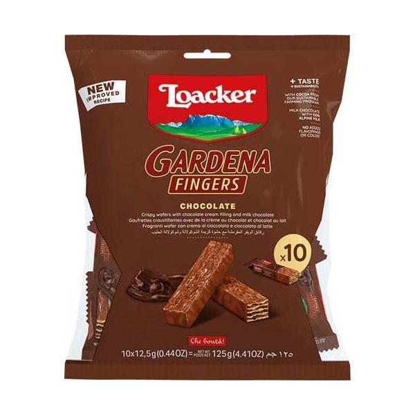 ロアカー ガルディーナフィンガーズチョコレート(Loacker GARDENA FINGERS CHOCOLATE)/お菓子/ブランド：ロアカー(Loacker)/【発売元、製造元、輸入元又は販売元】キタノ商事/【ロアカー ガルディーナフィ...