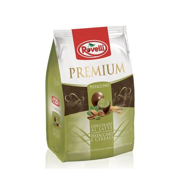 ロベッリ ピスタチオ/お菓子/【発売元、製造元、輸入元又は販売元】リードオフジャパン/【ロベッリ ピスタチオの商品詳細】●ROVELLI ピスタチオは柔らかいミルク チョコレートと香り豊かなピスタチオ クリーム、カリカリとしたブランのユニー...
