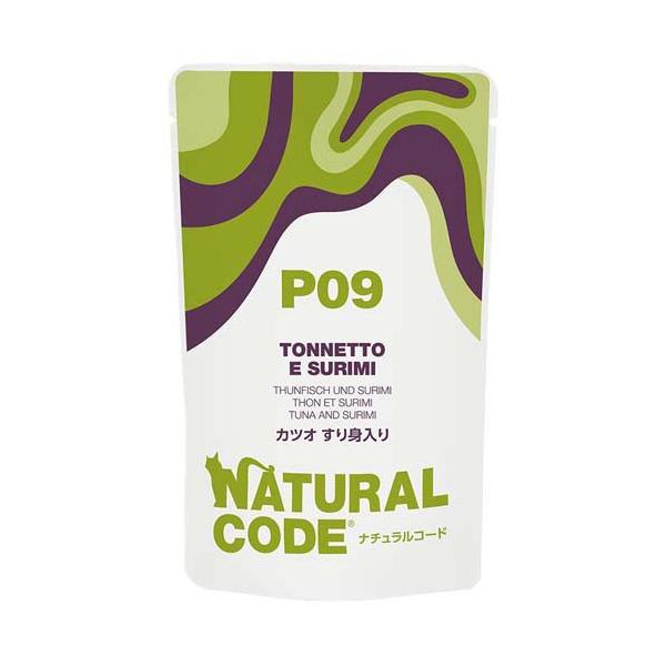 NaturalCode NCP9 カツオ すり身入り パウチタイプ/猫用品/ブランド：Natural Code(ナチュラルコード)/【発売元、製造元、輸入元又は販売元】Tricco International/【NaturalCode NC...