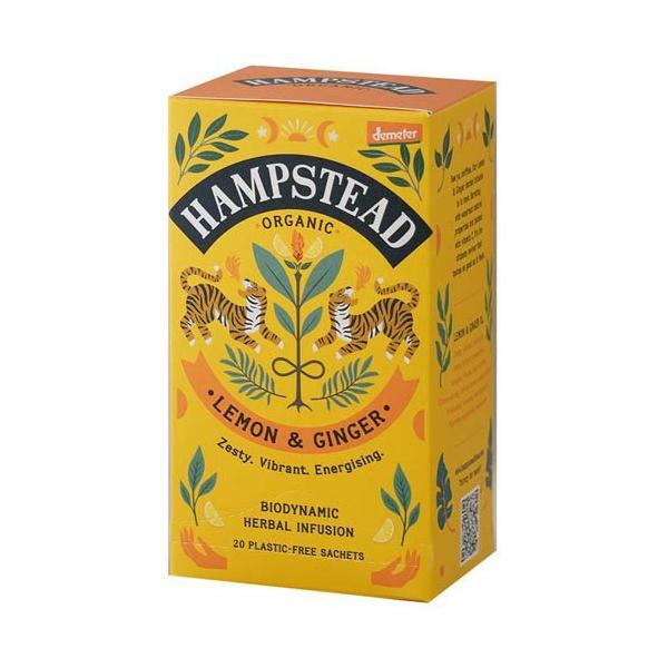 ハムステッドティー オーガニック レモン＆ジンジャー ノンカフェイン/紅茶/【発売元、製造元、輸入元又は販売元】富永貿易/【ハムステッドティー オーガニック レモン＆ジンジャー ノンカフェインの商品詳細】●オーガニックハーブを使用した、ハー...