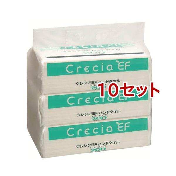 クレシアEF ハンドタオル ペーパータオル ソフトタイプ(くれしあ CRECIA はんどたおる そふとたいぷ)/キッチン用品/【発売元、製造元、輸入元又は販売元】日本製紙クレシア/・単品JAN：4901750370138/【クレシアEF ハ...
