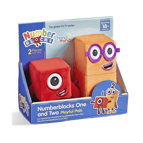 ナンバーブロックスぬいぐるみ仲良しOne＆Two/ベビーおもちゃ/ブランド：ナンバーブロックス(Numberblocks)/【発売元、製造元、輸入元又は販売元】hand2mind.Inc./【ナンバーブロックスぬいぐるみ仲良しOne＆Two...