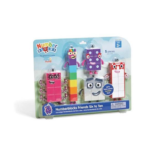 ナンバーブロックス キャラクターフィギュア 6〜10/ベビーおもちゃ/ブランド：ナンバーブロックス(Numberblocks)/【発売元、製造元、輸入元又は販売元】hand2mind.Inc./【ナンバーブロックス キャラクターフィギュア ...