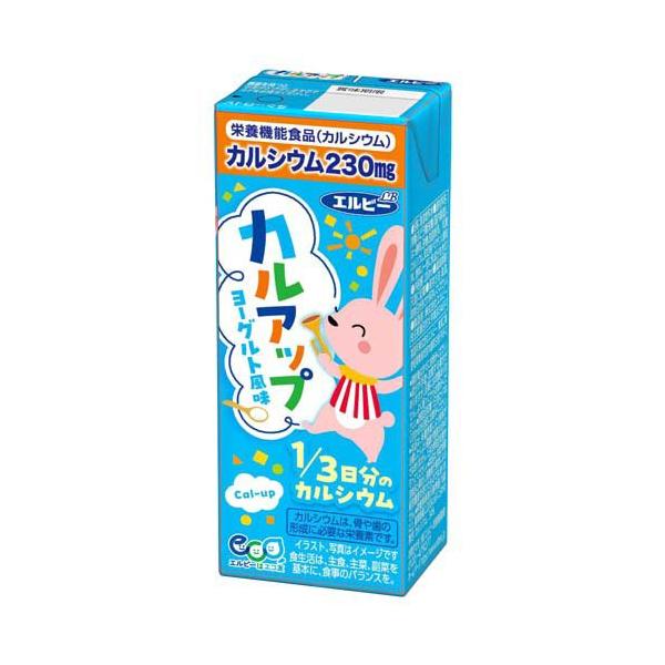 カルアップ/健康飲料・美容ドリンク/ブランド：エルビー飲料/【発売元、製造元、輸入元又は販売元】エルビー/【カルアップの商品詳細】●ヨーグルト風味で飲みやすいカルシウム補給飲料●カルシウム不足・牛乳が苦手なお子様にも安心して飲用いただける栄...