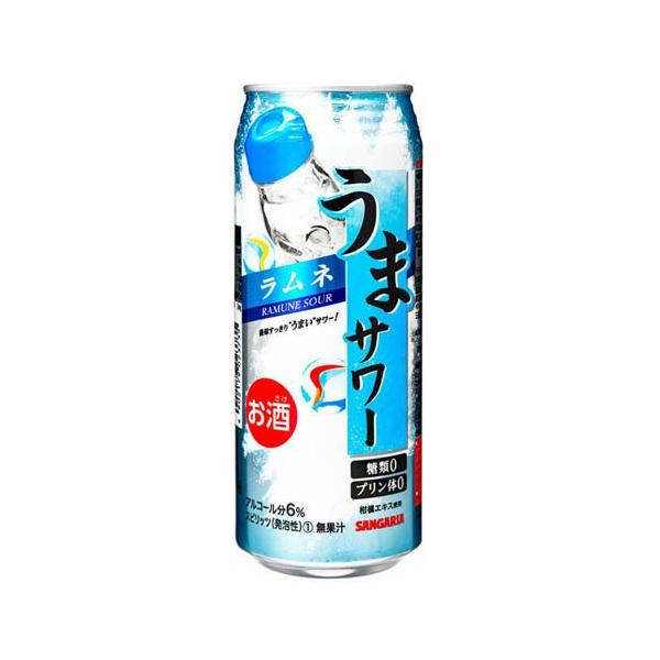うまサワーラムネ/アルコール飲料/ブランド：サンガリア/【発売元、製造元、輸入元又は販売元】日本サンガリアベバレッジカンパニー/【うまサワーラムネの商品詳細】●柑橘エキスを使用し、爽やかな香りと懐かしいラムネの風味をお楽しみいただけます。●...